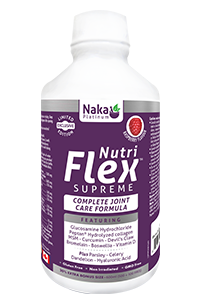 Naka Platinum Nutri-Flex Supreme - Raspberry 600mL — Bluewater Nutrition