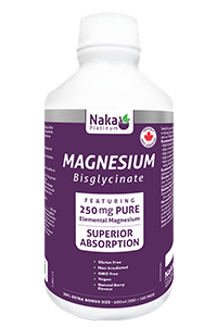 Naka Magnesium Bisglycinate 250mg 600mL — Bluewater Nutrition