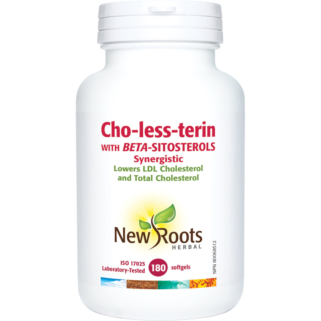 New Roots Cho-Less-Terin 180 Gelatin Softgel — Bluewater Nutrition