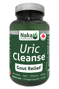 Naka Platinum Uric Cleanse 75 Vegetable Capsules — Bluewater Nutrition