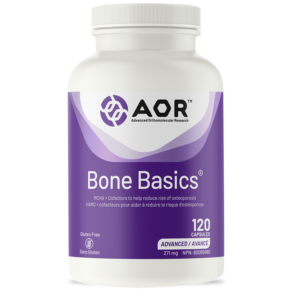 AOR Bone Basics 120 Veg Capsules — Bluewater Nutrition
